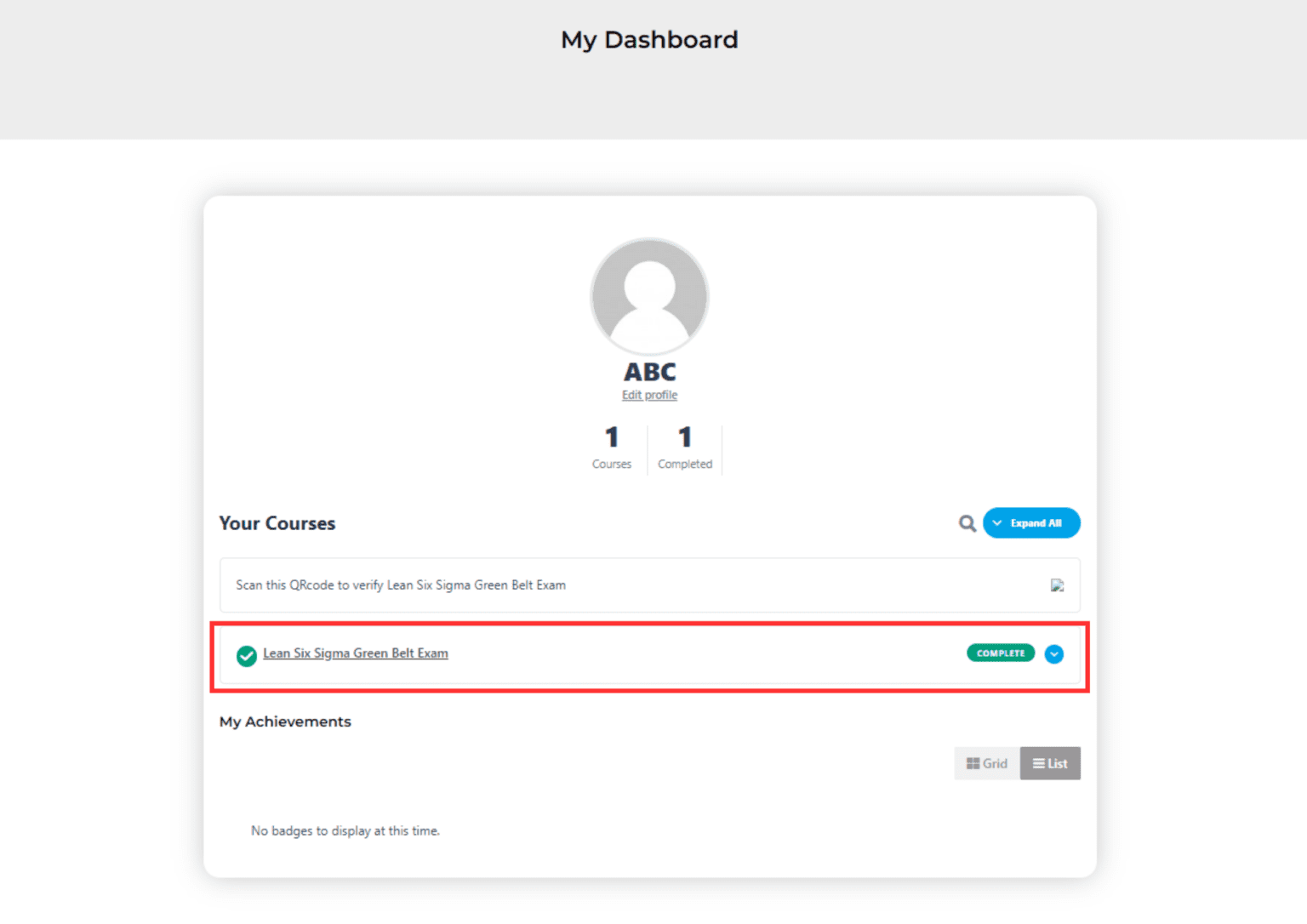 How to log in to the AEC Dashboard – AEC Certification