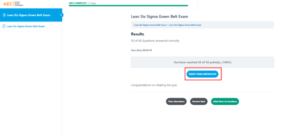 How to log in to the AEC Dashboard – AEC Certification